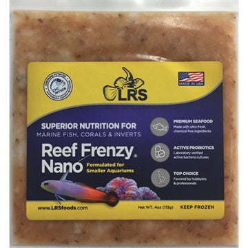 LRS Reef Frenzy Nano Frozen Food 4 oz Pack – Summit City Coral