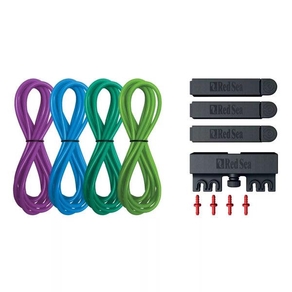 Red Sea ReefDose Deluxe 4-Color Tubing & Accessories Kit – Summit City ...
